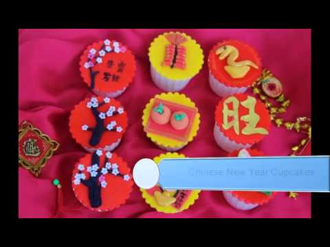 Chinese New Year Cupcakes - YouTube