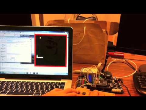 Mini-Project High-Level : Snake Game ( FPGA & PROCESSING ) - YouTube