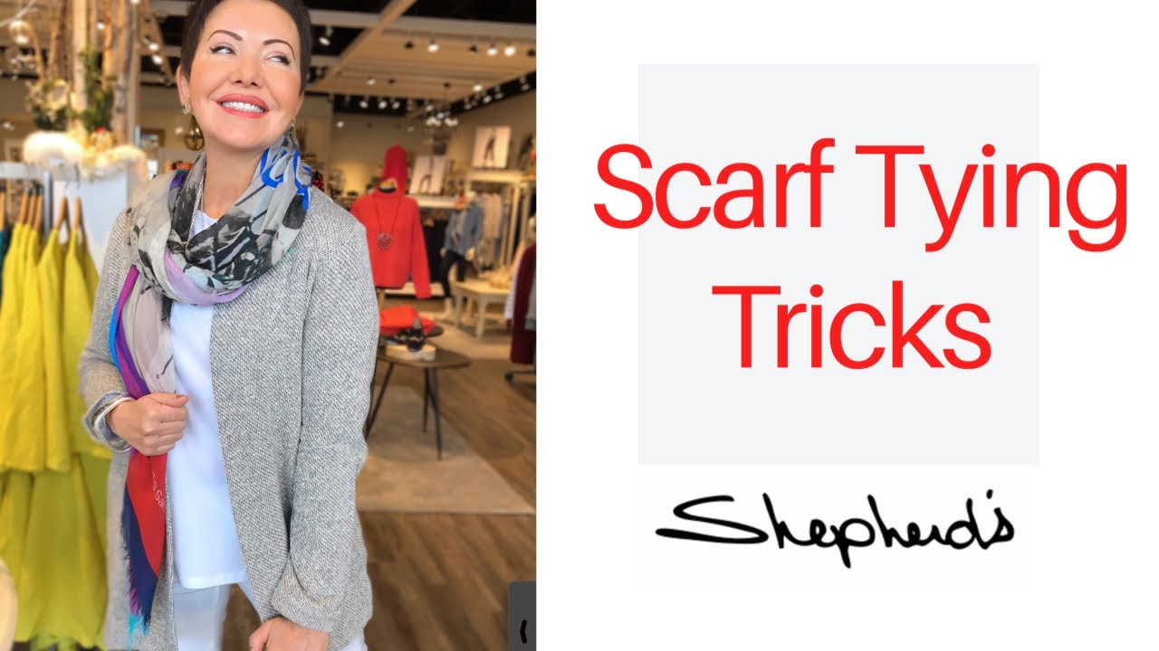 Scarf Tying Tricks - YouTube