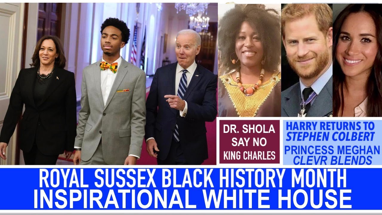Dr. Shola Coronation Performance? Harry & Meghan News + Black History ...