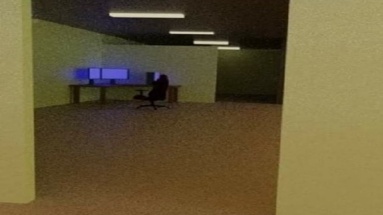 Falling Into The Backrooms PART 1 - YouTube