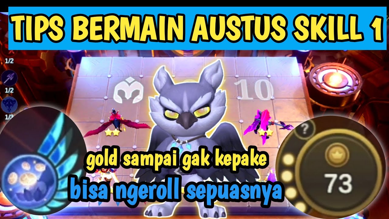 COMMANDER YANG BEKERJA HANYA UNTUK MENANG | CARA BERMAIN AUSTUS SKILL 1 ...