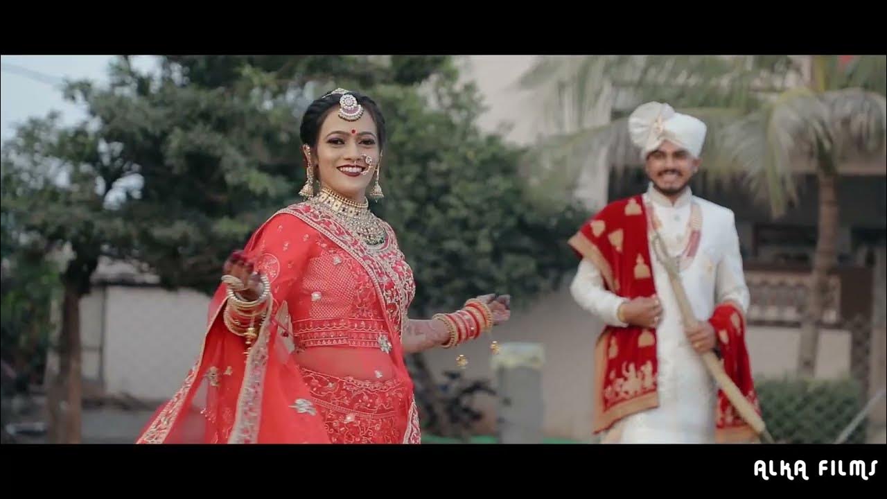 Best Wedding Teaser 2023 // Darshak & Divya // Alka Films // Amreli - YouTube
