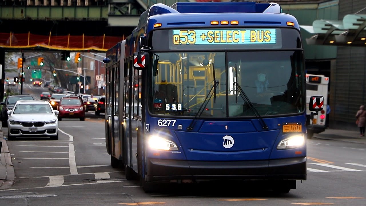 MTA Bus Company 2020 New Flyer XD60 "Xcelsior" Artic 6277 On The Q53 ...