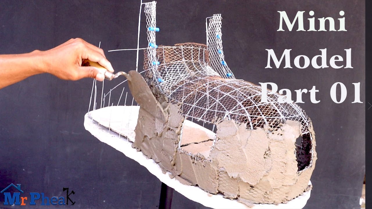 Building a mini Shoes Houses Part 1 - YouTube