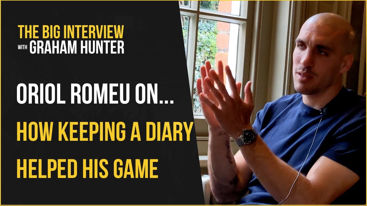 'I love writing and putting ideas on paper' | Oriol Romeu on how ...