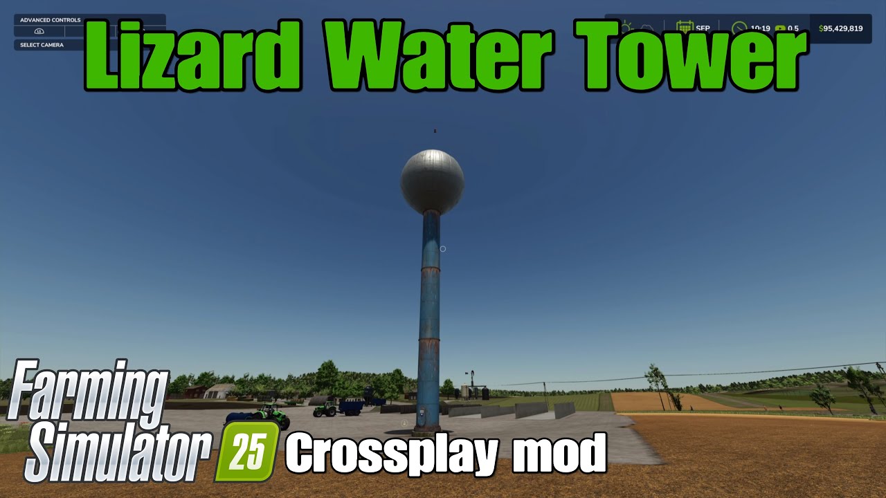 Lizard Water Tower / FS25 crossplay mod - YouTube
