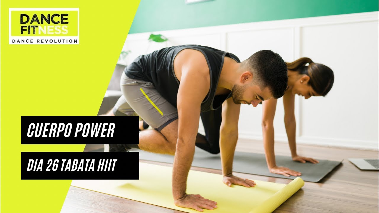 DANCE FITNESS CUERPO POWER TABATA HIIT - YouTube