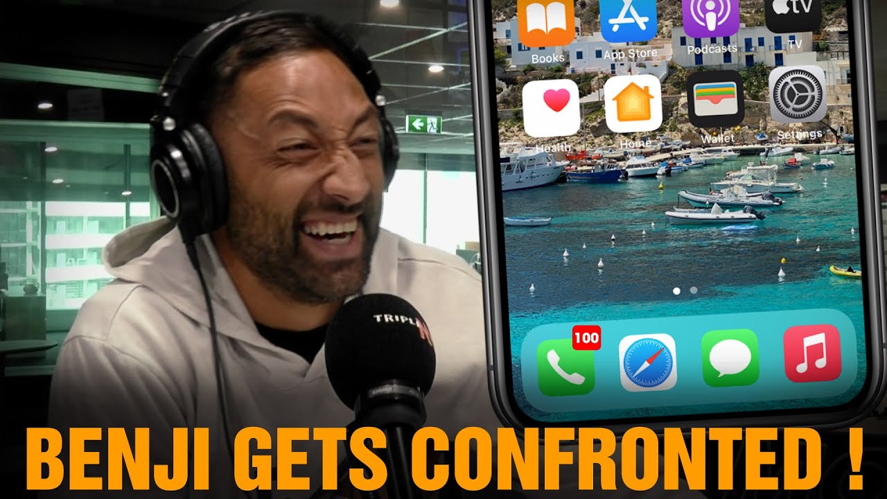 Benji Marshall Is Confronted By An Angry Anthony Maroon Over A Phone ...