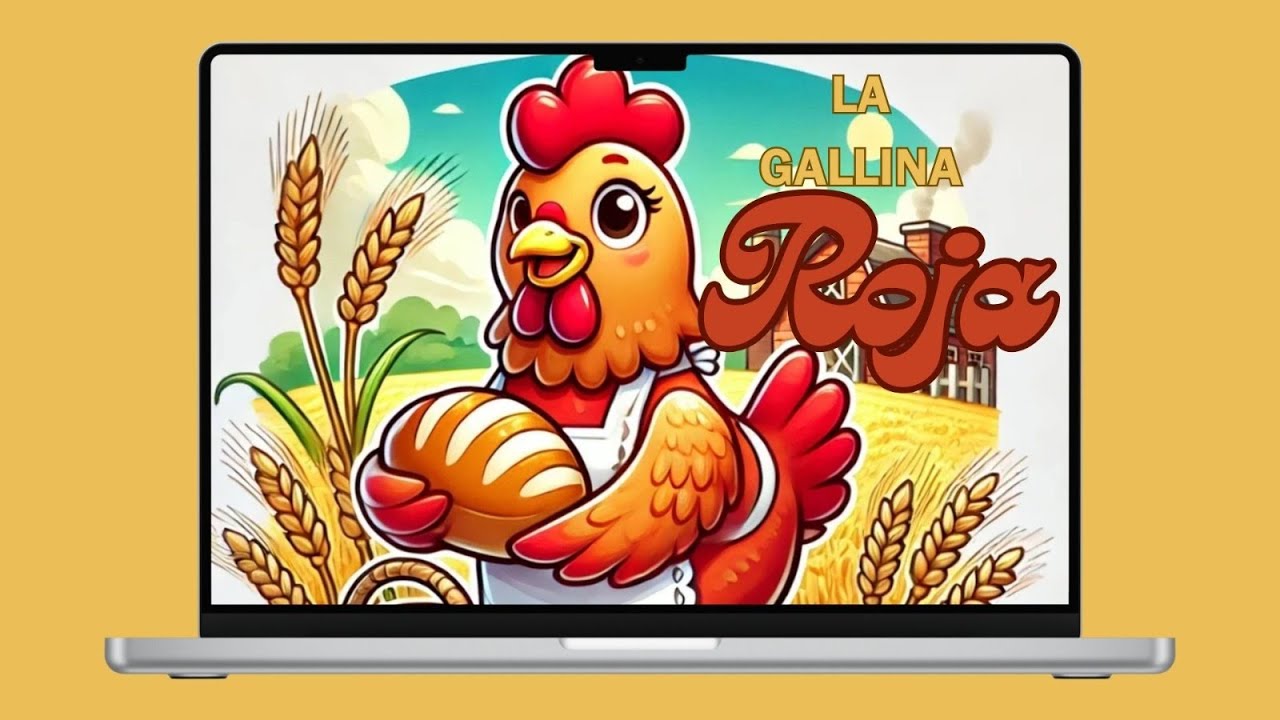 "La Gallina Roja" | Un cuento corto en "Yo te los CUENTO" - YouTube