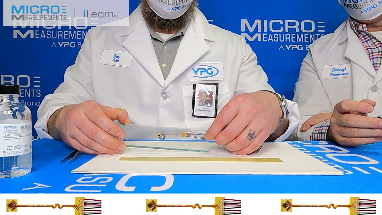 C4A Strain Gage Installation with M-Bond 200 Adhesive (Composite Beam ...