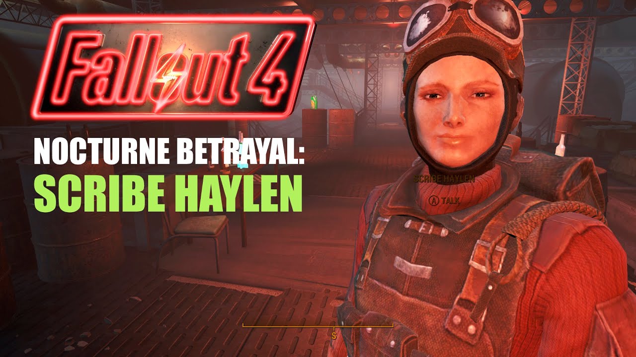 Nocturne Betrayal Act II: Scribe Haylen - SPOILERS Fallout 4 Gameplay ...