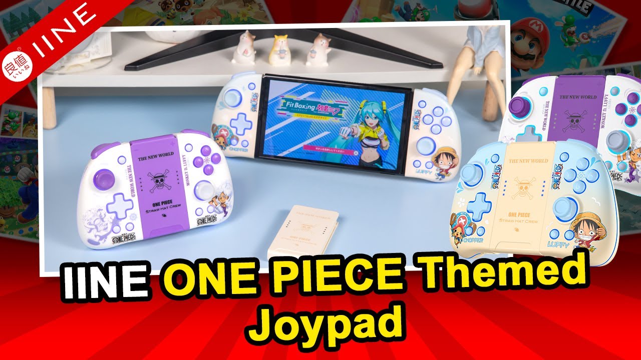 IINE ONE PIECE Themed Joypad: Craft your adventure journey! 🏴‍☠️ - YouTube