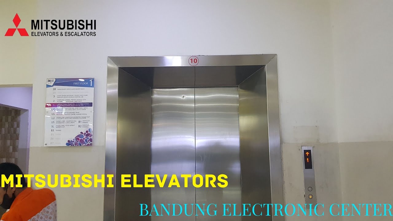 Mitsubishi Traction Passenger Elevators at Bandung Electronic Center ...