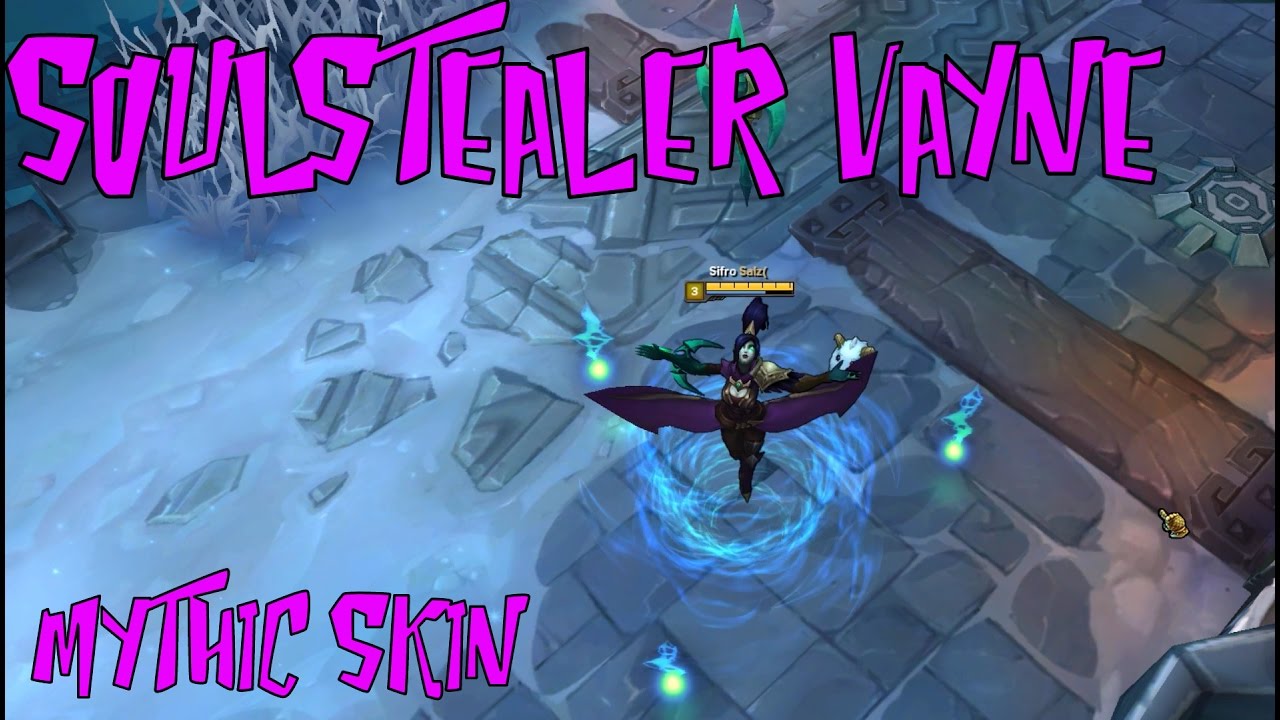 Soulstealer Vayne Skinspotlight [League Of Legends] - YouTube