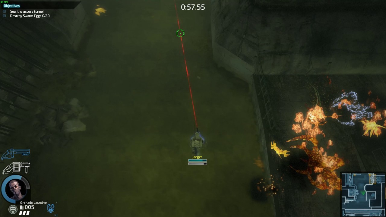 Alien Swarm Reactive Drop - Sewer Solo (Brutal ASBI) - YouTube