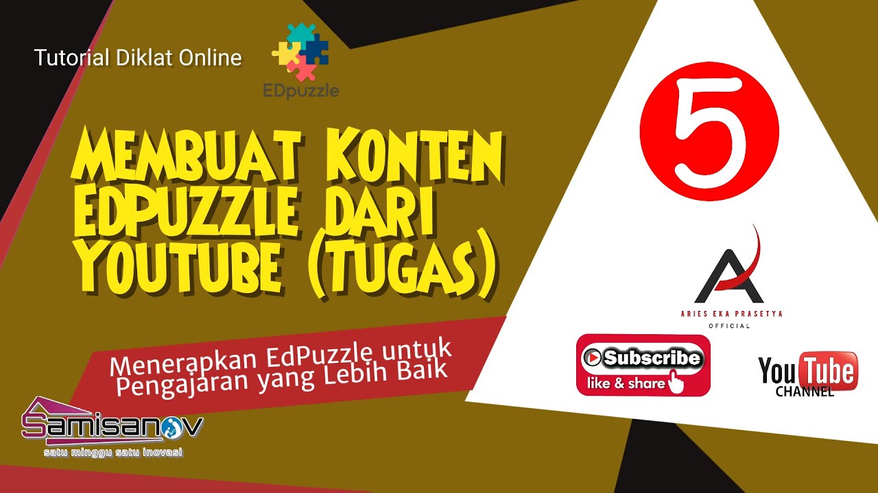 Membuat Konten EdPuzzle dari Youtube (Tugas) - YouTube