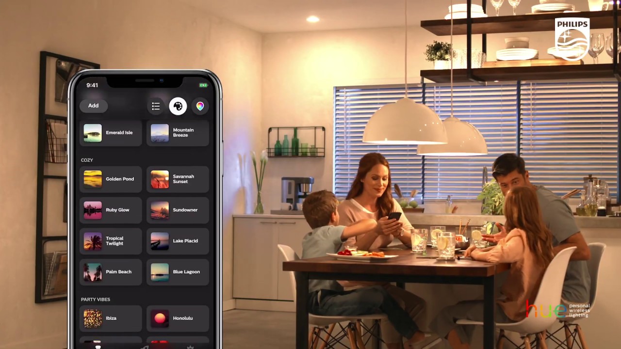 PHILIPS HUE - Commercial, ad, advertisement - YouTube