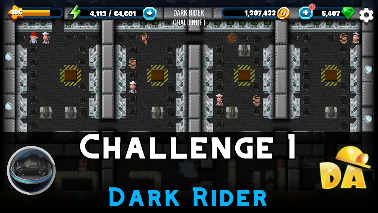 Dark Rider Challenge 1 | Dark Rider #5 | Diggy's Adventure - YouTube