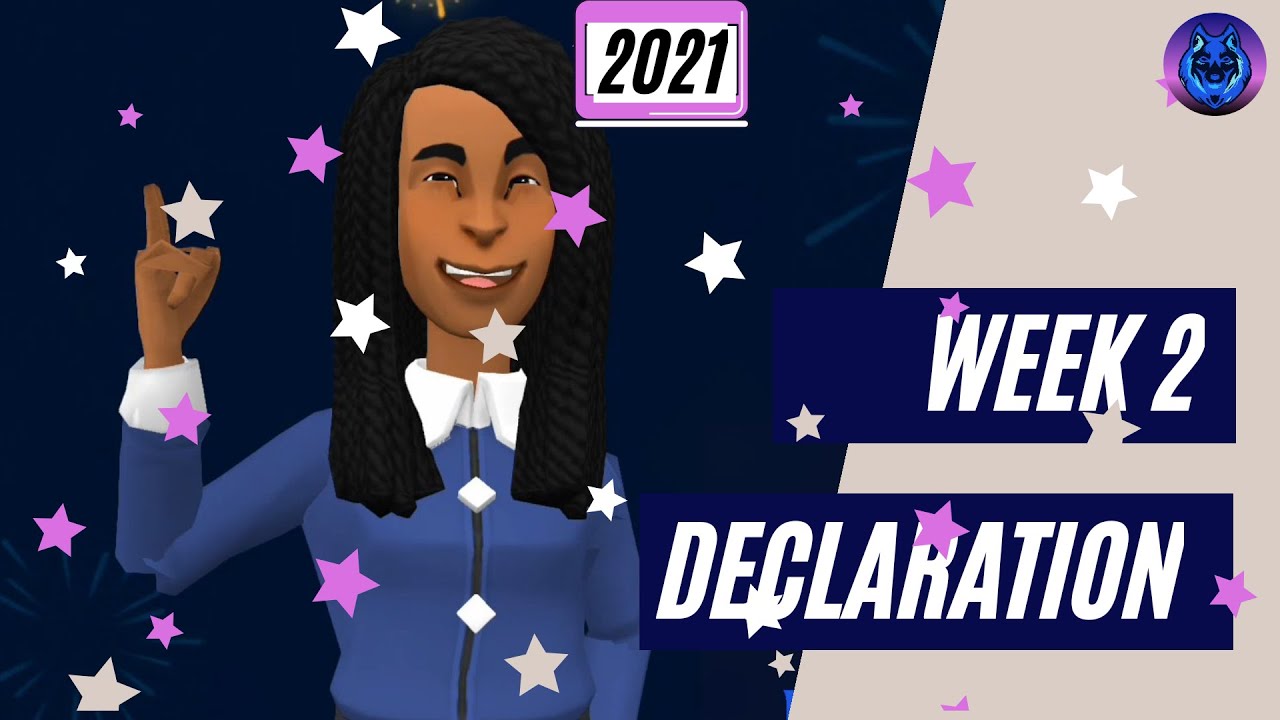 Weekly Declaration(Week 2) #short #shortvideo - YouTube