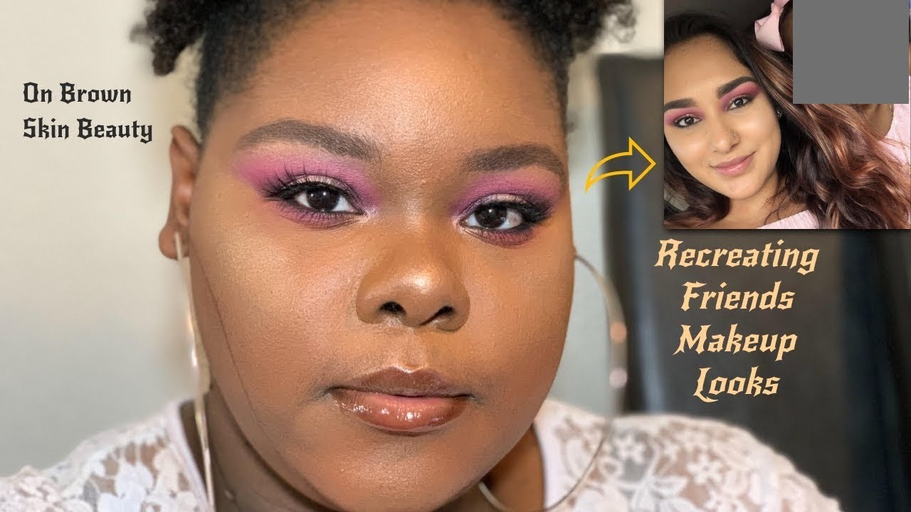 Trying to recreate Friends Makeup look - YouTube