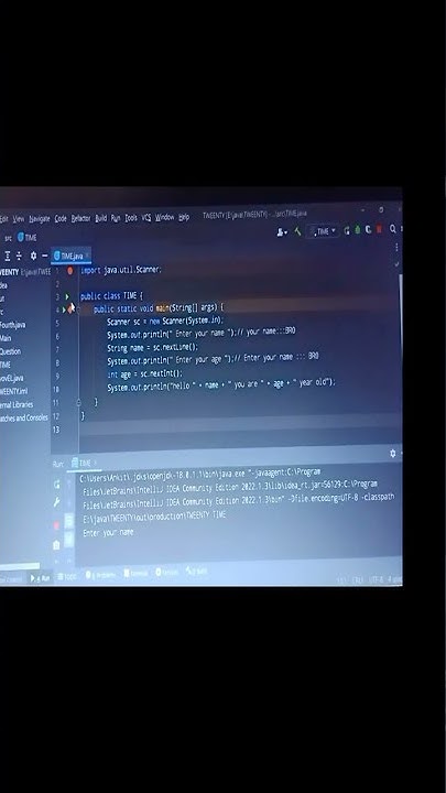 Java hacked with scanner method first #shorts # - YouTube