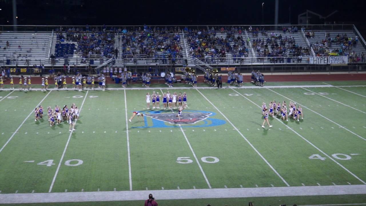 Bullard Cheerlearders Homecoming Game - YouTube