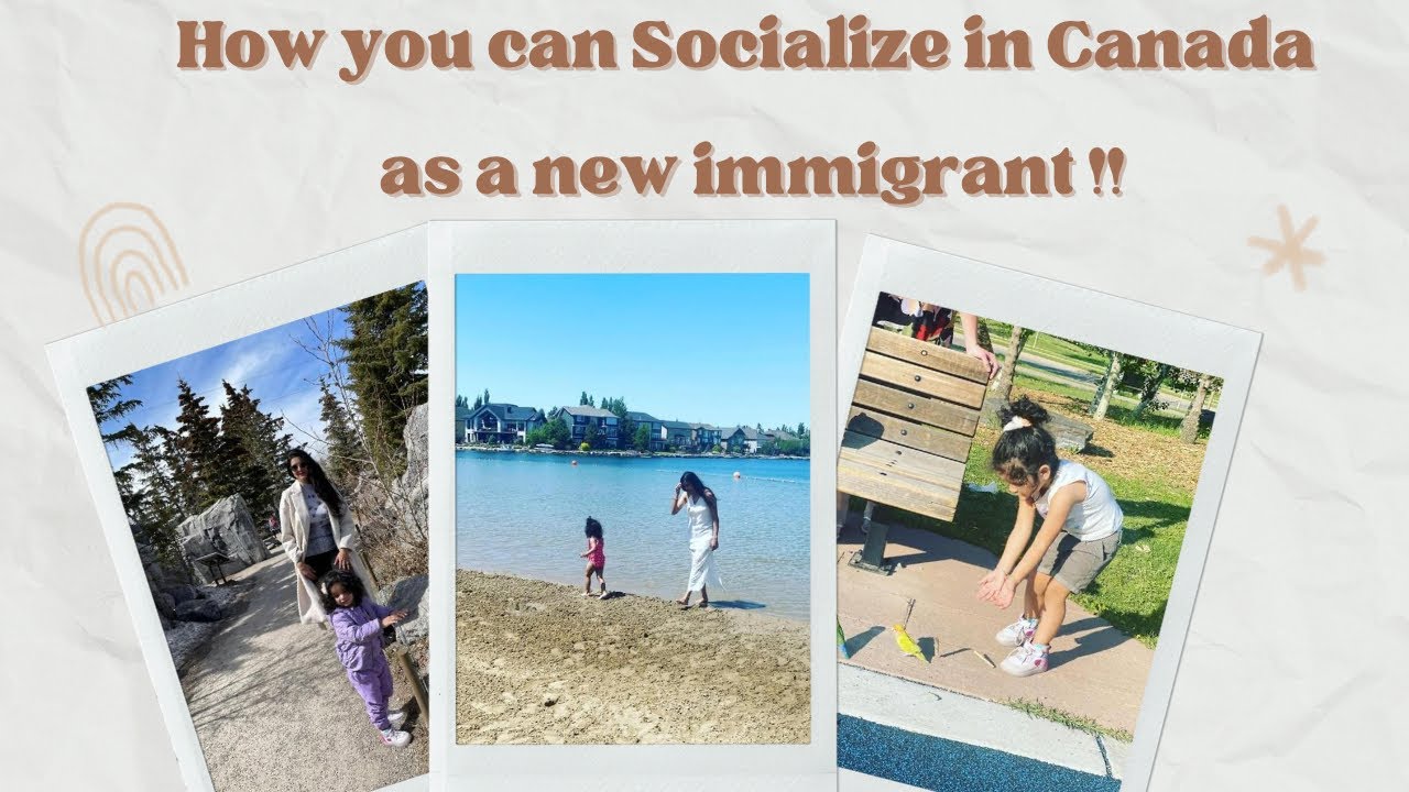 Socializing| Making Friends |#canada #canadalife #social #mom - YouTube