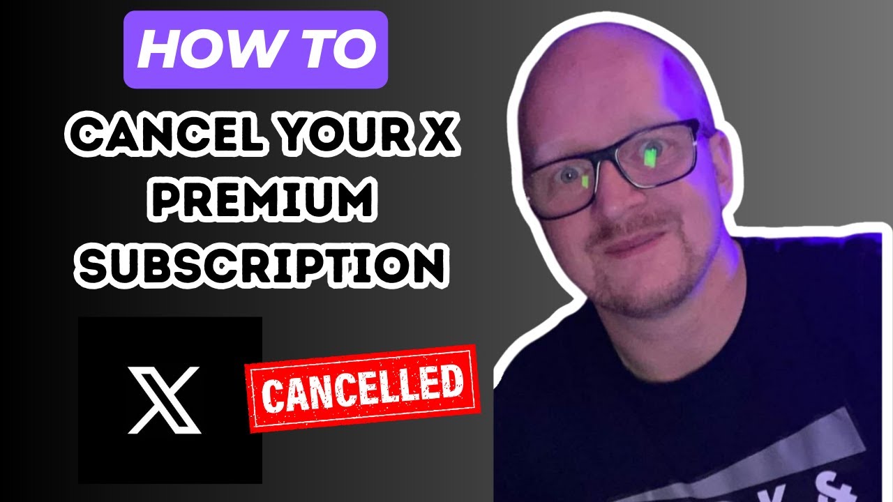 How to Cancel Your X Premium (Twitter Blue) Subscription (2024) - YouTube