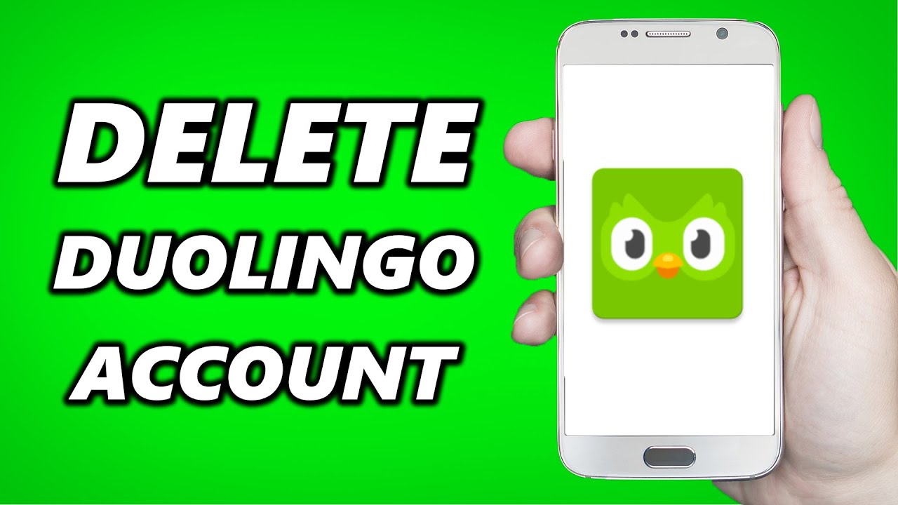 How to Delete Duolingo Account 2020 - YouTube