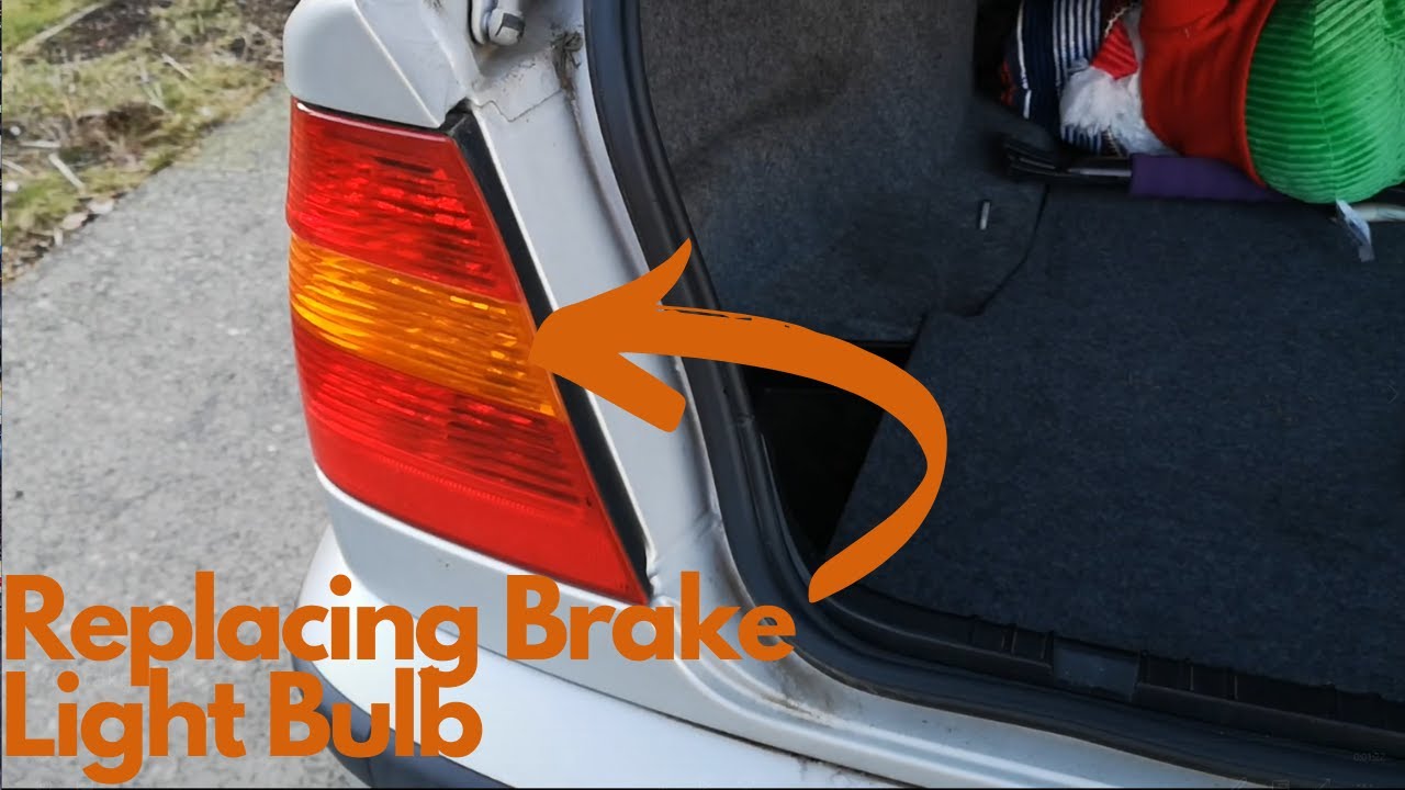 How To Replace Your Brake Light Bulb | E46 - YouTube