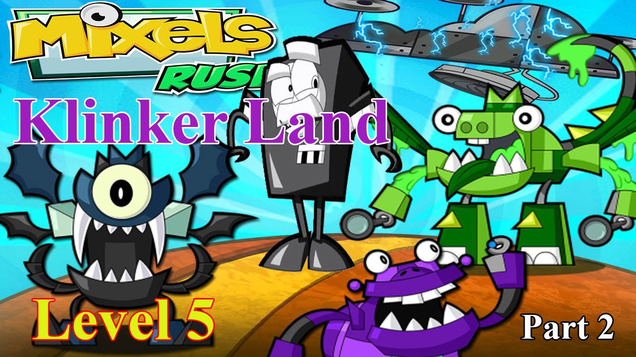 Mixels Rush (By Cartoon Network) Klinker Land Level 5 Gameplay Video ...