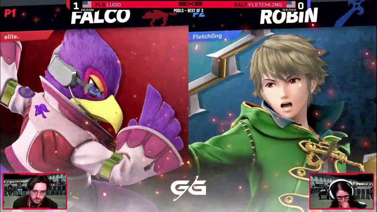 FLS | Ludo (Falco) vs SALT | Fletchling (Robin) - Pools ULTIMATE SINGLES | GX2 - YouTube