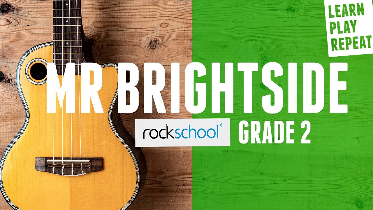 MR BRIGHTSIDE Rockschool ukulele grade 2 2017 - YouTube