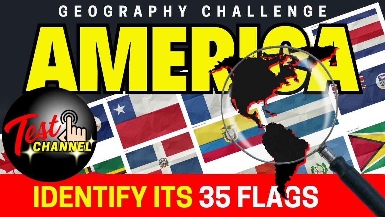 American flags 🔎🌎☝ | ¿Can you identify each country by its flag? 🚩 ...