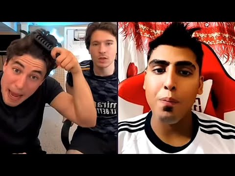 Karwan Shows off his Fresh Cut to Devin & Dylan - YouTube