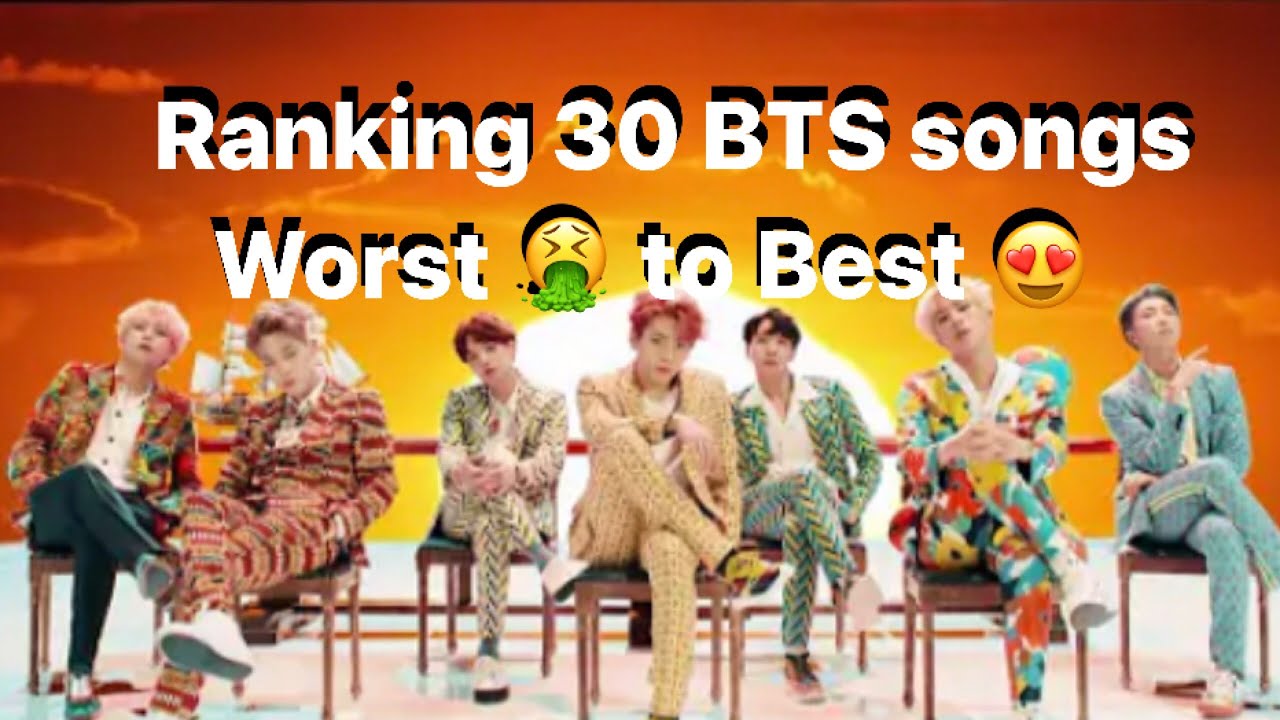 Ranking 30 BTS Songs From Worst 🤢 to Best 👑 | HopeWorldd - YouTube