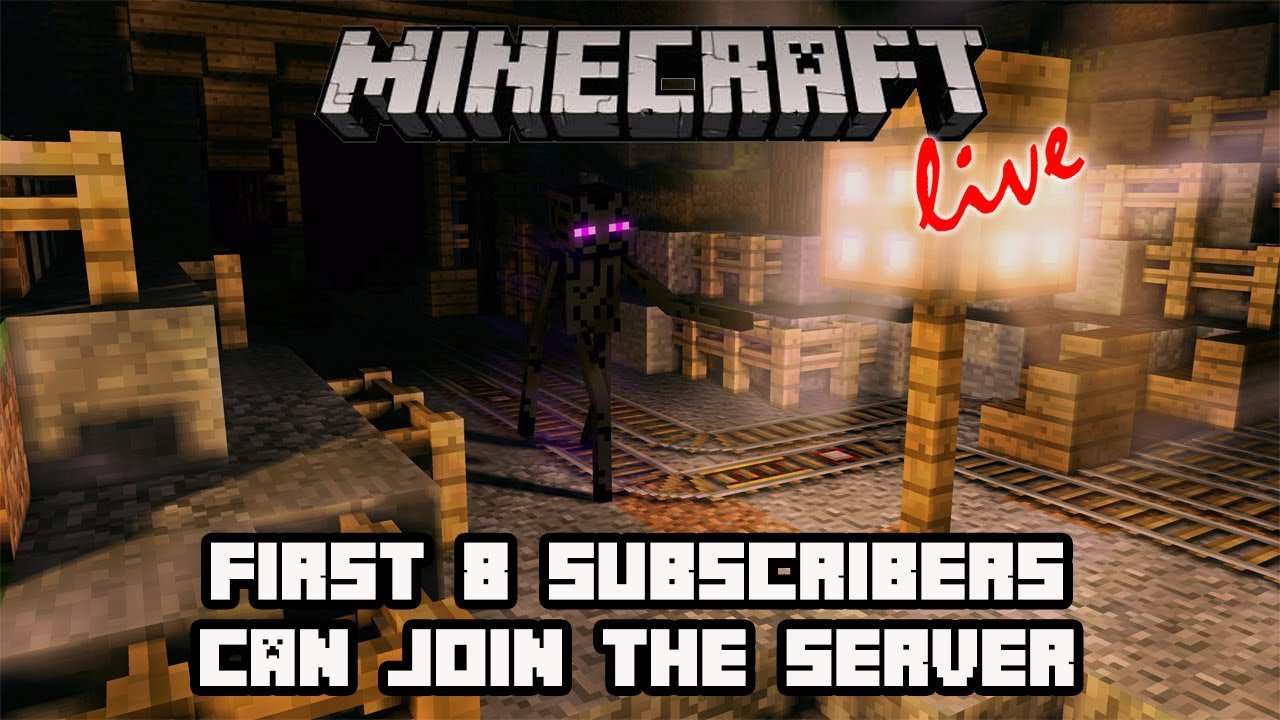 Minecraft LIVE | JOIN SUBS #4 - YouTube