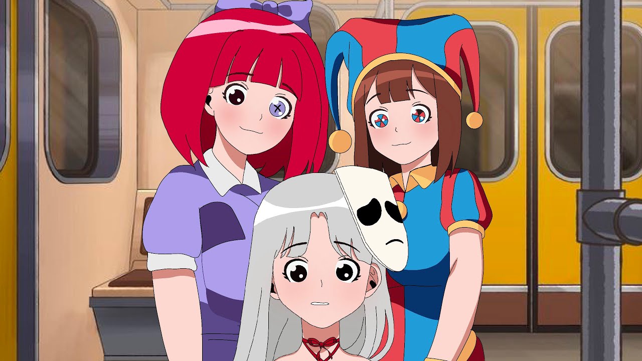 THE AMAZING DIGITAL CIRCUS transfrom ANIME style - YouTube