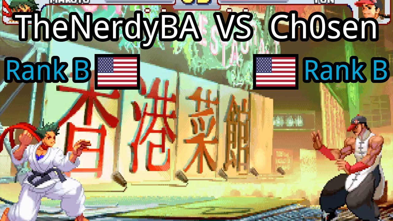 Street Fighter III: 3rd Strike: TheNerdyBA (US, Rank B) vs Ch0sen (US ...