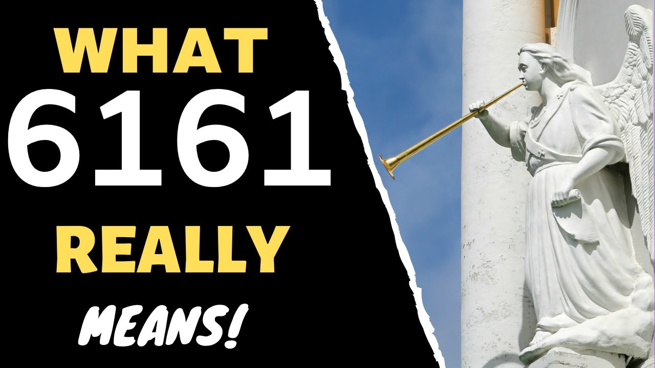 Angel Number 6161 Meaning: Why You Keep Seeing 6161 - YouTube