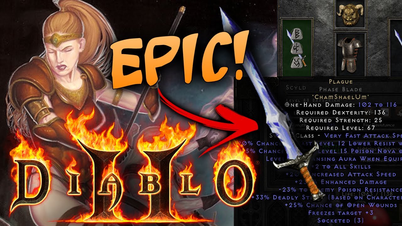 NEW RUNEWORD on Act5 Merc | Diablo 2 Resurrected - YouTube