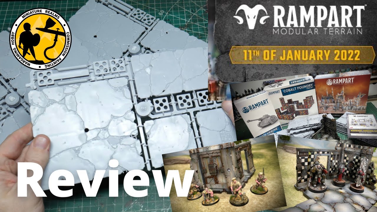 Rampart Modular Terrain Review - YouTube