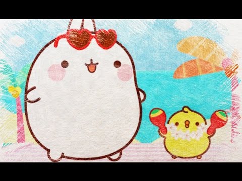 Molang Disney Junior Cartoon Characters Color Pencil Drawings Video For ...