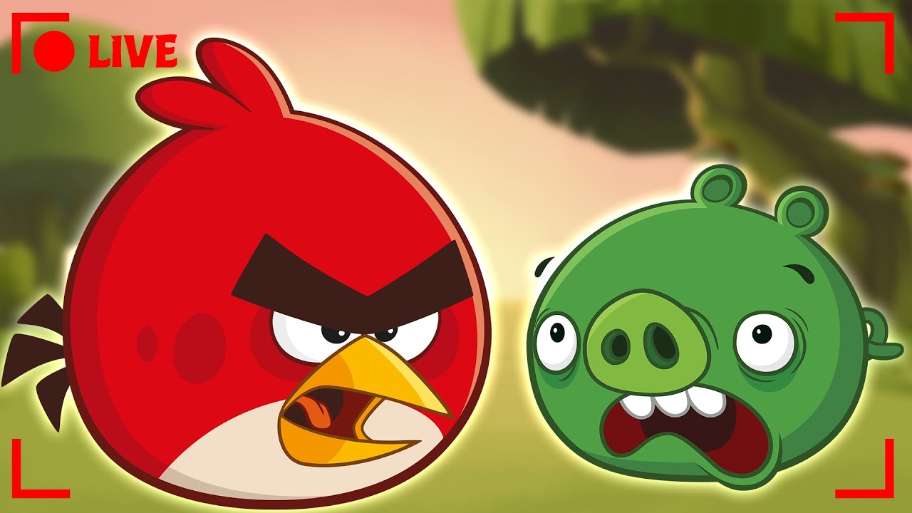 🔴 LIVE Pure Angry Birds Nostalgia Collection😍 ️ - YouTube