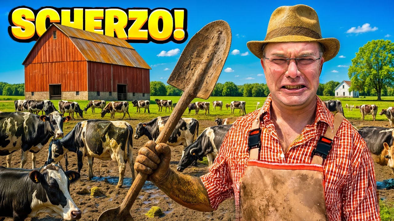 IL PEGGIOR GIORNO DELLA SUA VITA... DEVE SOPRAVVIVERE IN FATTORIA! 💩🤣 ...