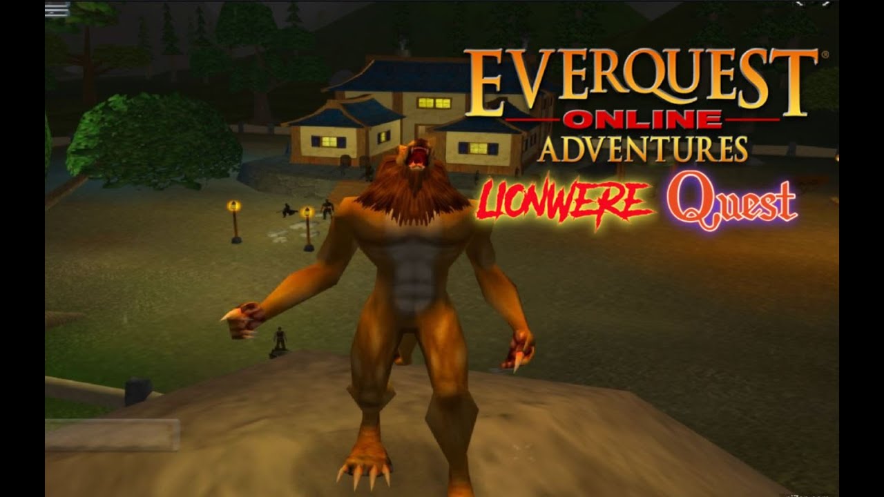 EQOA: Sandstorm Lionwere Quest - YouTube