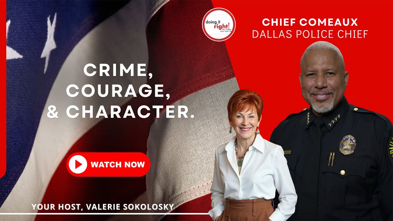 Dallas Police Chief Shares Insights On Crime | Ep. 208 - Doing it Right ...