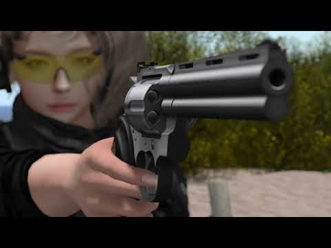 SAC(SSOC Armament Co,) PYTHON .357 Pistol Preview Ver 1.00(Second Life Machinima)