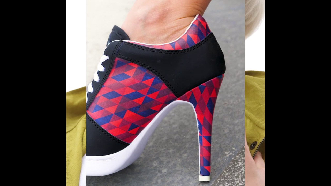 MISSY ROCKZ NEXT LEVEL | bequemer High Heel im Sneaker Look - YouTube